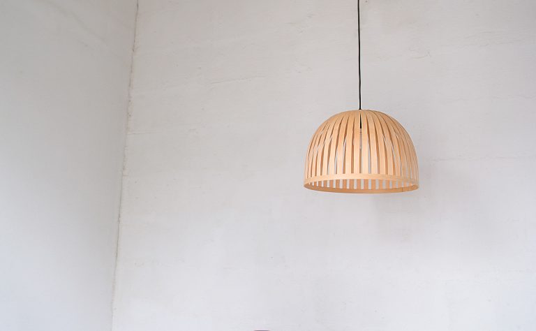 X Bell Maple - Handmade Wooden Ceiling Light - Wood U Light