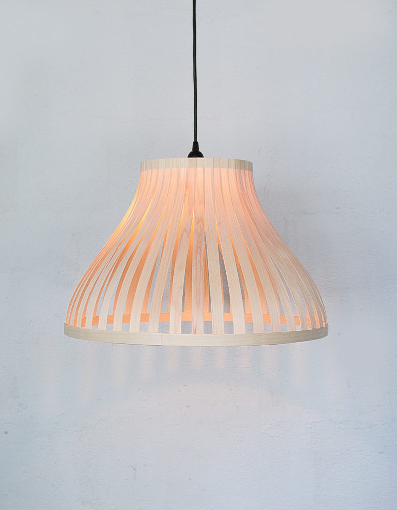 X-Lamp Maple - Handmade Wooden Ceiling Light - Wood U Light