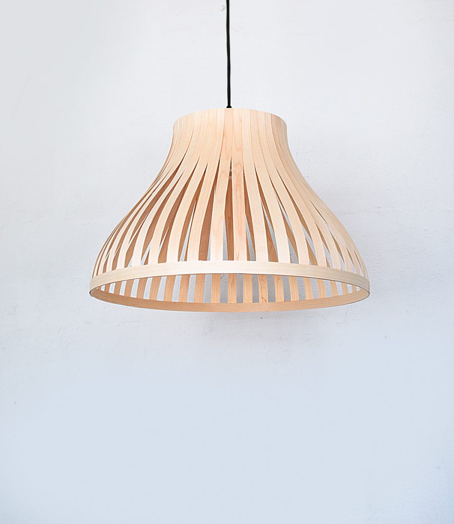 X-Lamp Maple - Handmade Wooden Ceiling Light - Wood U Light